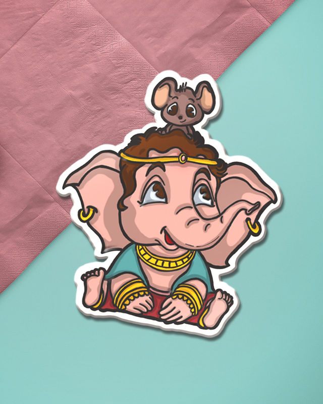 Buy Mad Over Print Ganesh Ji Fridge Magnet at ₹69 | Instant Online ...