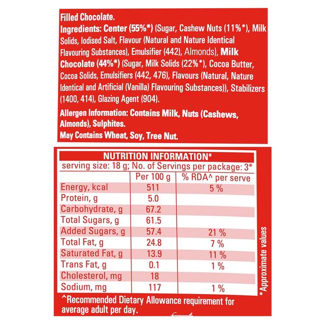 Buy Cadbury Nutties Chocolate Pack at ₹85 | Instant Online Delivery | Zepto