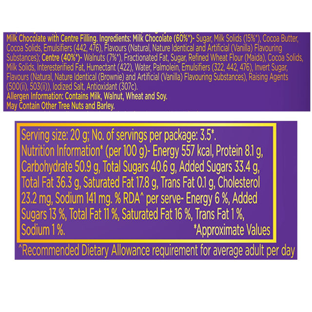 Buy Cadbury Dairy Milk Silk Desserts Brownie Chocolate Bar at ₹131 ... Buy Cadbury Dairy Milk Silk Desserts Brownie Chocolate Bar at ₹131 ...