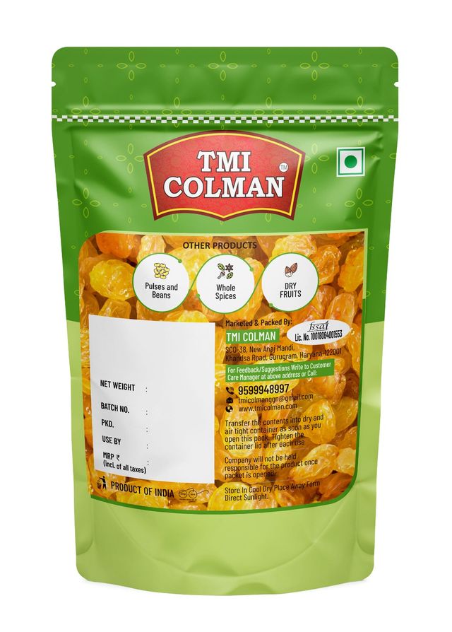 Buy TMI Colman Raisins Premium at ₹60 | Instant Online Delivery | Zepto