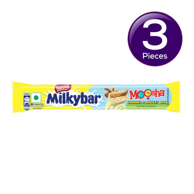 Buy Nestle Milkybar Moosha Made With Milk Yummy & Creamy Treat 38 g ...