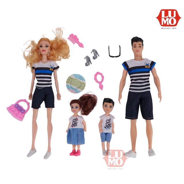 Buy Lumo The Family Travel Doll Play Set at ₹719 | Instant Online ...