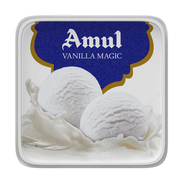 Buy Amul Vanilla Magic Ice Cream Tub 1 l Combo Online - Price @ ₹368 ...