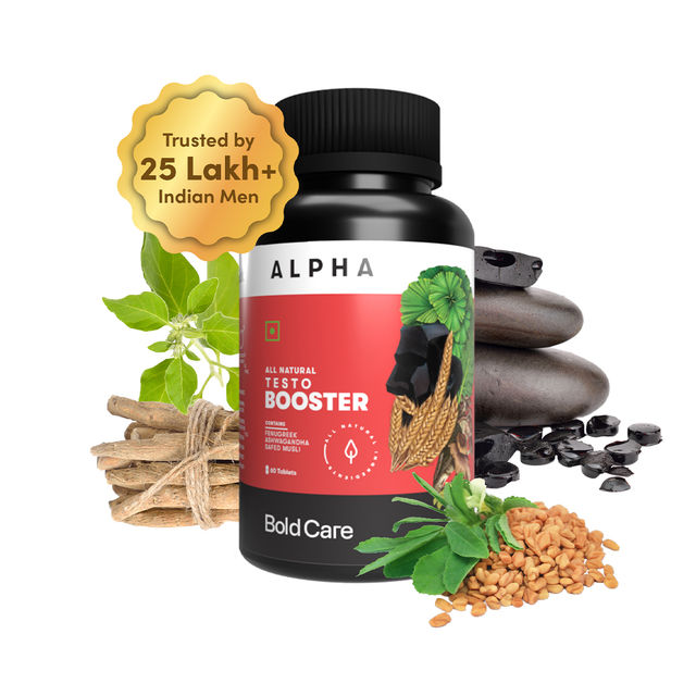 Buy Bold Care Alpha Testo Booster Supplement Online - Price @ ₹360 ...