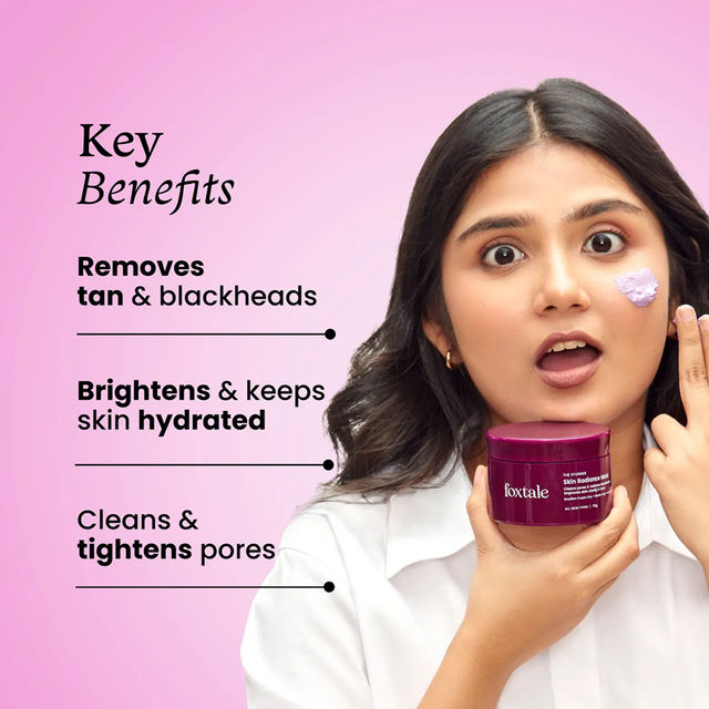 Buy Foxtale Skin Radiance Face Mask for Detan Online - Price @ ₹518 ...
