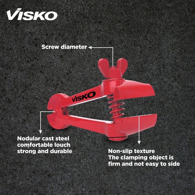 Buy Visko 749 Hand Vice Spring Type Multi Vise Tool at ₹219 | Instant ...