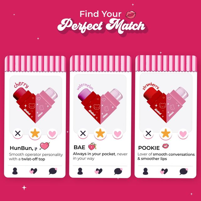 Buy Blue Heaven Love Duo 2-in-1 Clear & Tinted Lip Balm | Pookie ...