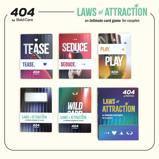 Buy Bold Care Laws Of Attraction - An Intimate Card Game For Couples ...