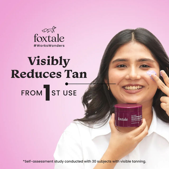 Buy Foxtale Skin Radiance Face Mask for Detan Online - Price @ ₹518 | Instant Delivery | Zepto