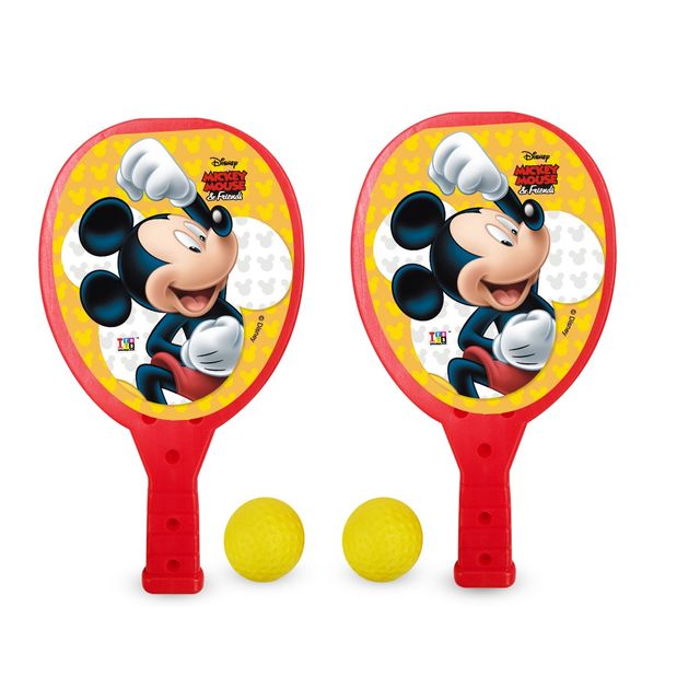 Buy Itoys My First Plastic Racket Set-mickey Mouse (Colour May Vary) at ...