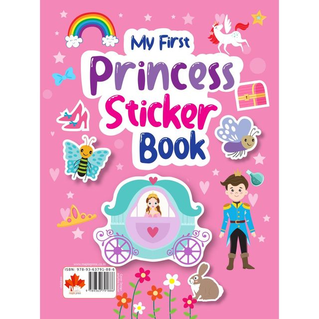 Buy My First Sticker Book - Princess - Activity Book For Kids With 100 ...