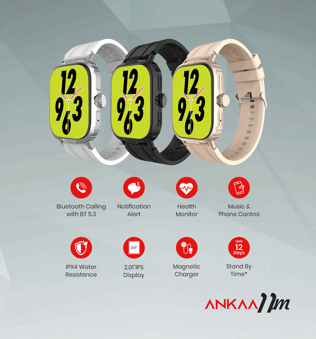 Buy Swiss Military Audioart Watch - Ankaa 11 m | Black Online - Price @ ₹899 | Instant Delivery ...