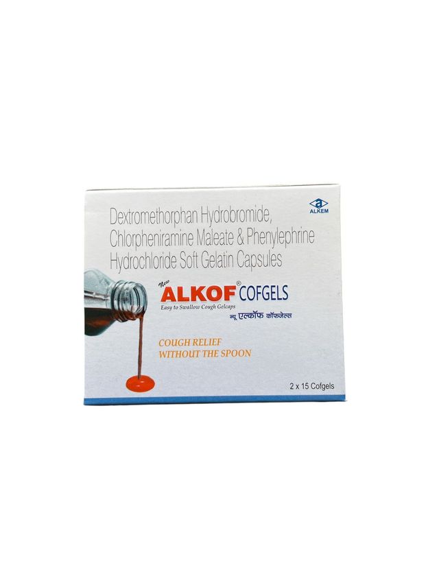 Buy Alkof Cofgels Soft Gelatin Capsules Online - Price @ ₹41 | Instant ...
