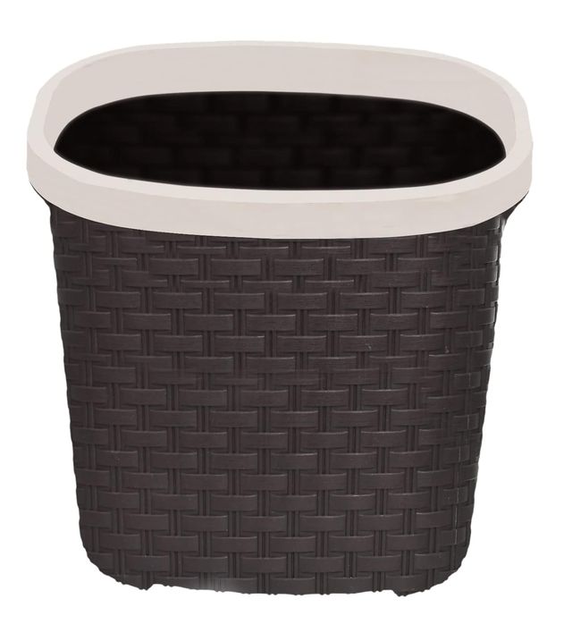 Buy Kuber Industries Plastic Open Dustbin Without Lid | Garbage Bin | 7 ...
