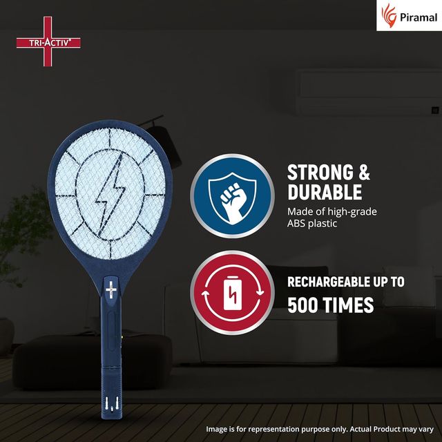 Buy Tri-Activ Piramal Anti Mosquito Racket | Insect Killer & Fly ...