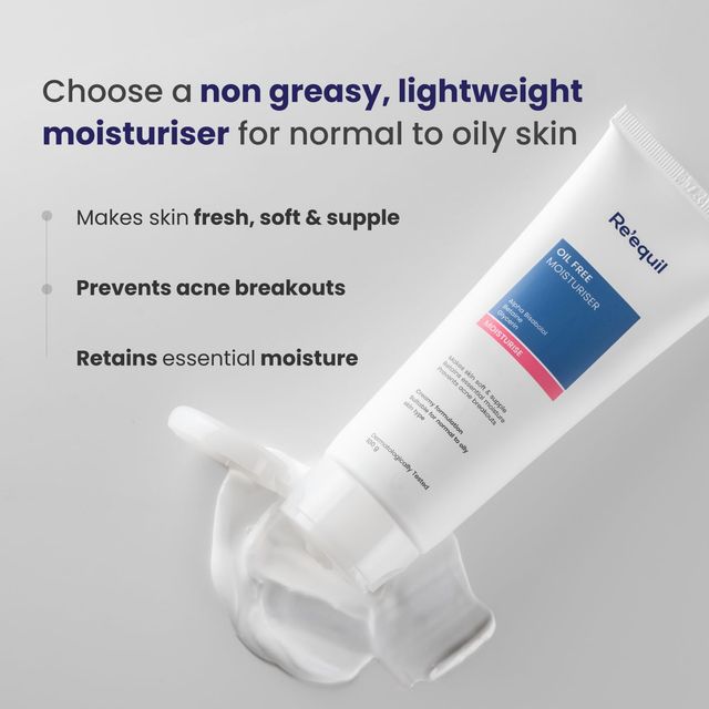 Buy Re'Equil Oil Free Moisturiser For Normal, Oily & Combination Skin ...