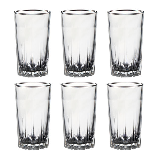 Buy Cello Estonia Tumbler Glass Set | Glass Tumblers for Water, Juice ...