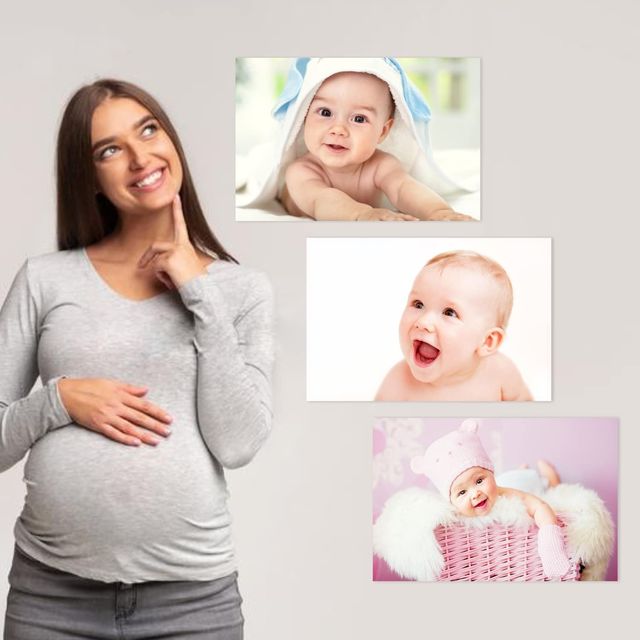 Buy Paper Plane Design New Born Cute Baby Smiling Baby Wall Posters ...