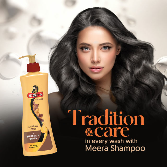 Buy Meera Hairfall Care Shampoo With Goodness Of Badam and Shikakai For ...
