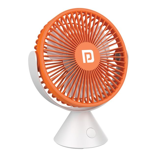 Buy Portronics Aero Breeze BLDC Rechargeable 178mm USB Portable Fan | 3 ...