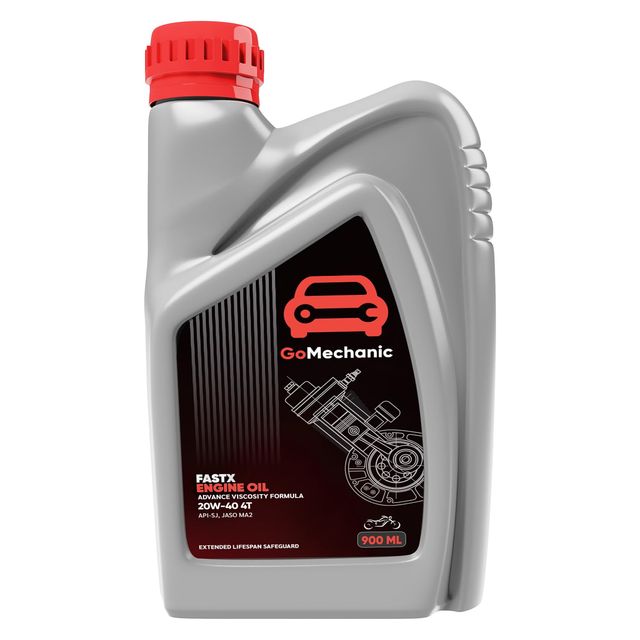 Buy GoMechanic Engine Oil For Bike 900 ml - Premium Bike Oil Fastx 4T ...