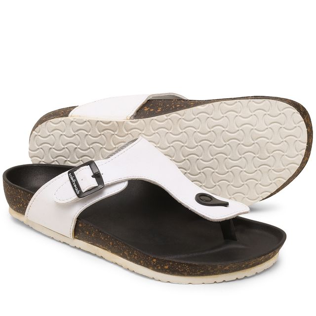 Buy Solethreads Pharaoh White Sandals for Men | Size India/UK 10 at ...