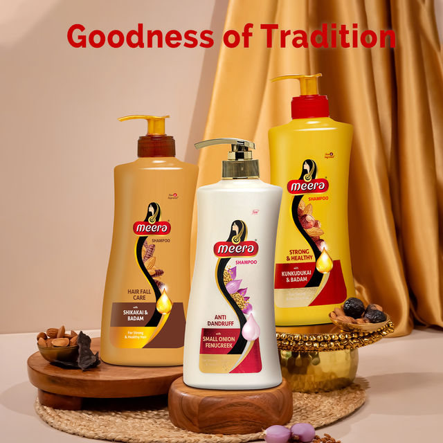 Buy Meera Anti Dandruff Shampoo With Small Onion and Fenugreek at 600 Instant Online Delivery Zepto