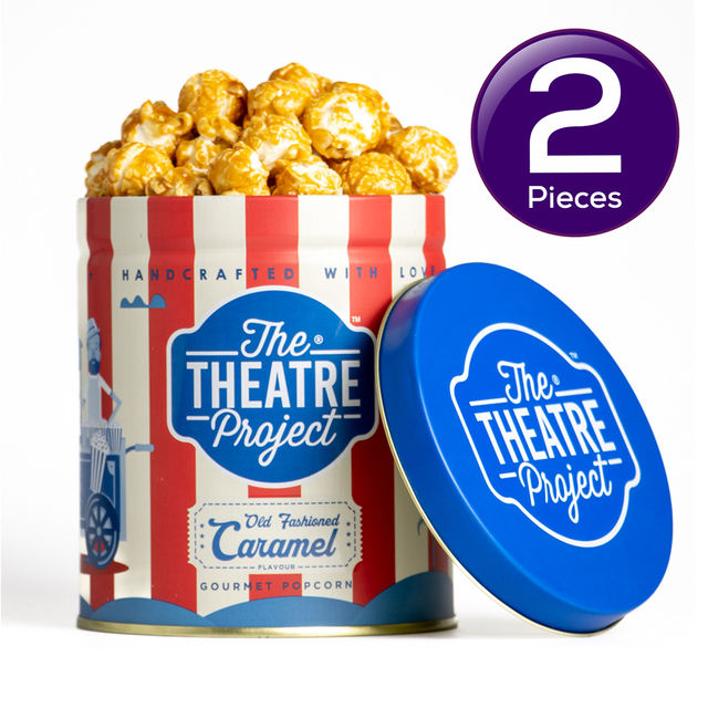 Buy The Theatre Project Popcorn Tins - Old Fashioned Caramel 88 g Combo ...