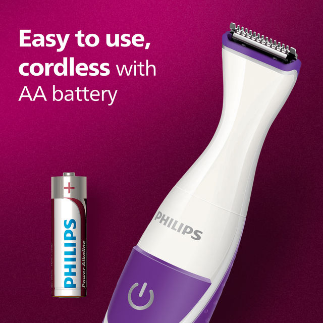 Buy Philips Women Bikini Trimmer|2in1 Trim or Shave|Skin Safe with Rounded Tips,No Irritation ...