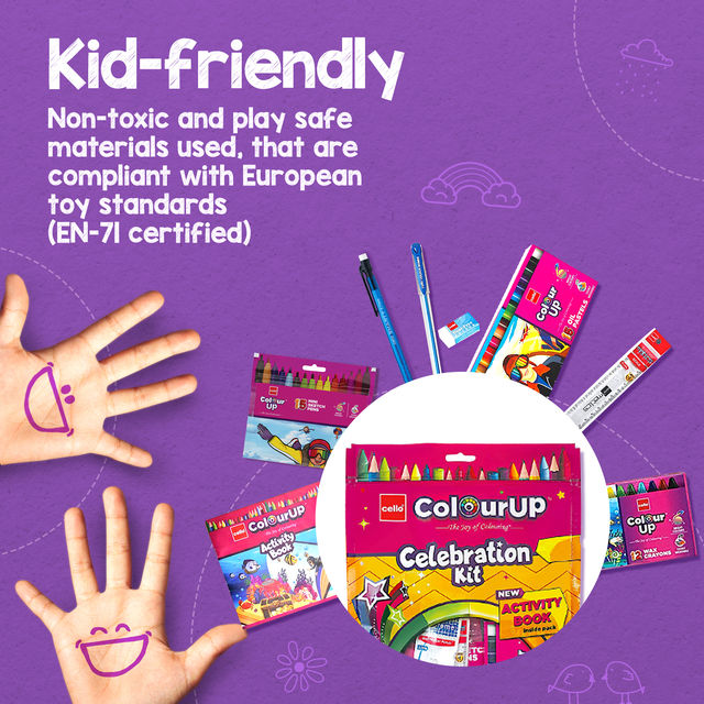 Buy Cello ColourUp Celebration Kit @ 149 at ₹139 | Instant Online ...