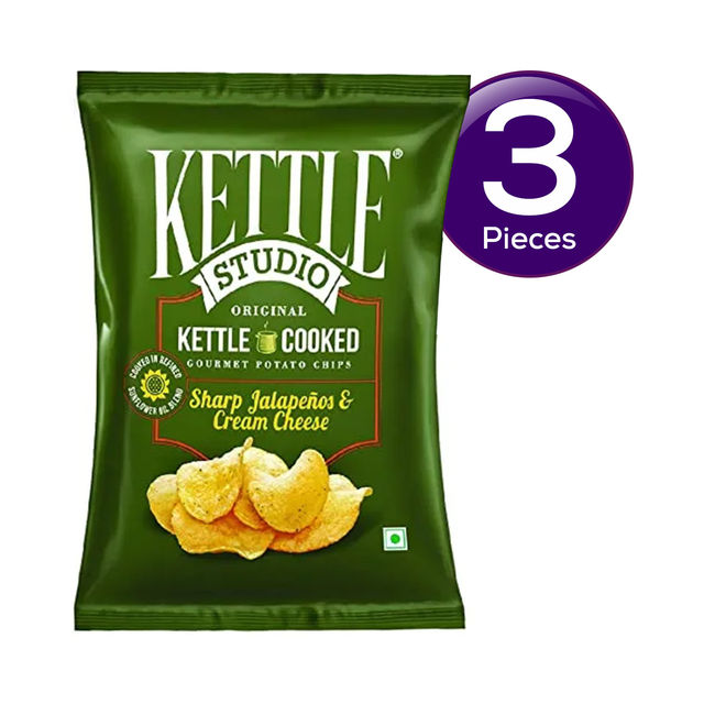Buy Kettle Studio Sharp Jalapenos & Cream Cheese 113 g Combo Online ...