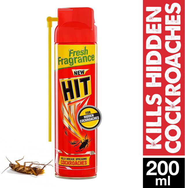 Buy Hit Crawling Cockroach Killer Spray with Deep-Reach Nozzle Combo ...