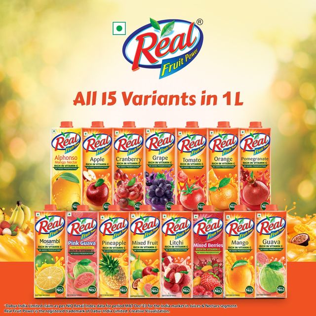 Buy Real Fruit Power Mixed Fruit Juice Tetrapack Online - Price @ ₹119 ...
