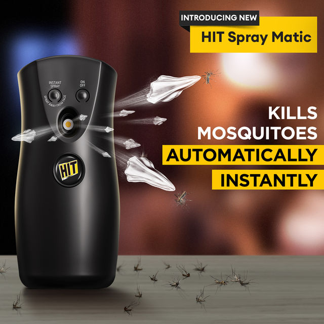 Buy Hit Spray Matic Mosquito Repellent Machine with Refill Online ...