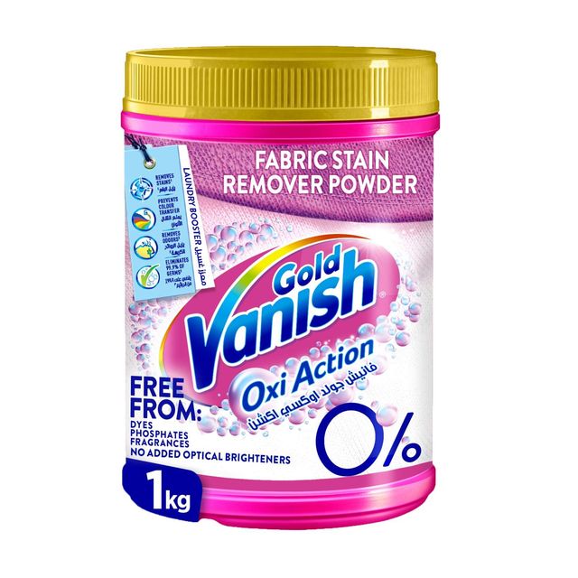 Buy Vanish Gold Oxi Action Fabric Stain Remover Powder | Pink Online ...
