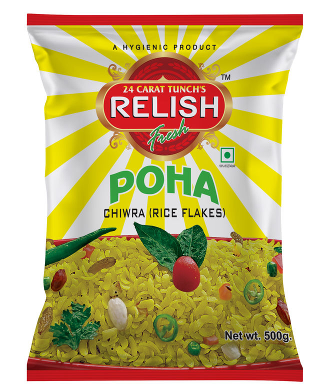 Buy 24 Carat Tunch's Relish Fresh Poha Chiwra | Rice Flakes at ₹60 ...