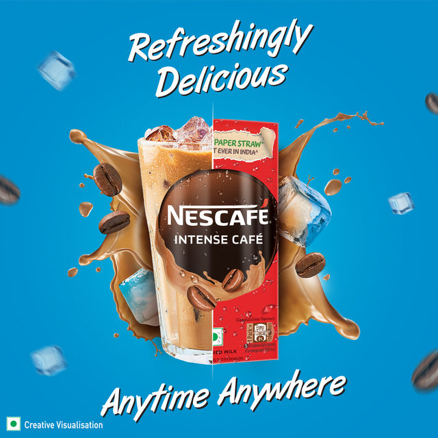 Buy Nescafe Ready To Drink Coffee Flavoured Milk Intense Cafe Cappucino ...