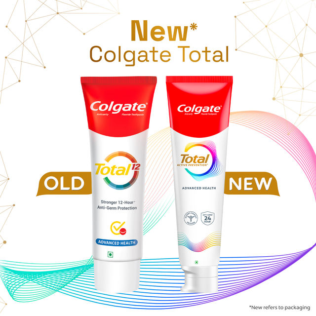 Buy Colgate Total Advanced Health Antibacterial Toothpaste, Whole Mouth Health (Combo Pack ...
