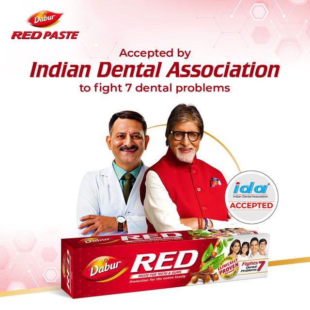 Buy Dabur Red Ayurvedic Toothpaste 200 g Combo Online - Price @ ₹254 ...