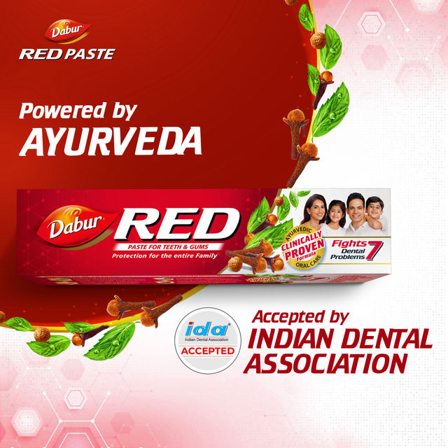 Buy Dabur Red Ayurvedic Toothpaste Online - Price @ ₹137 | Instant Delivery | Zepto