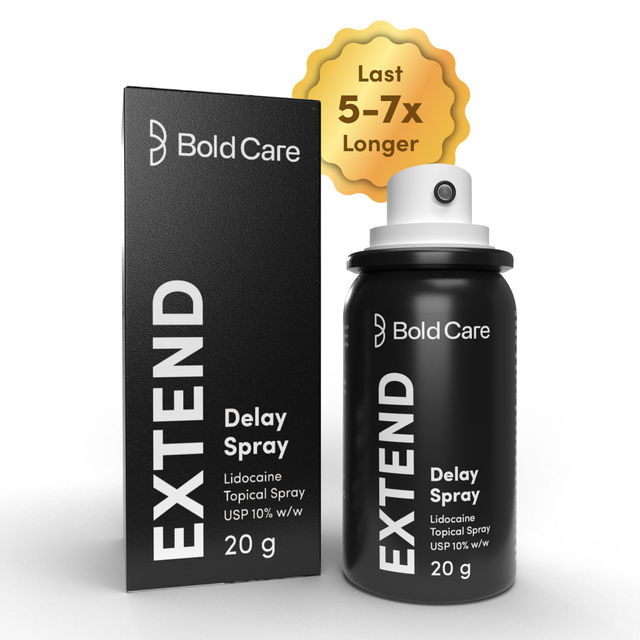 Buy Bold Care Extend Delay Spray with Lidocaine 10% at ₹296 | Instant ...