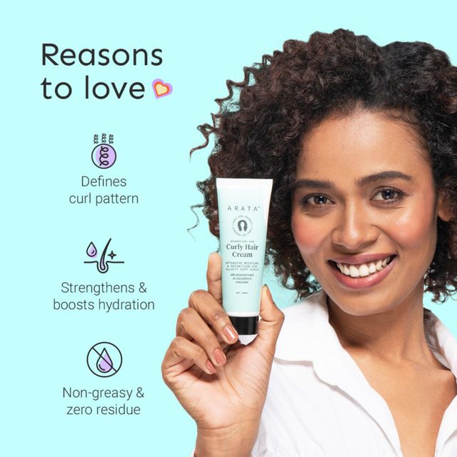 Buy Arata Curl Hair Cream (Anti-Frizz & Moisture Locking) Online ...