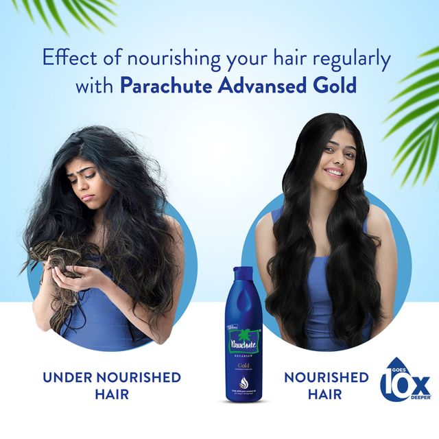 Buy Parachute Advansed Gold Coconut Hair Oil Online - Price @ ₹249 ...