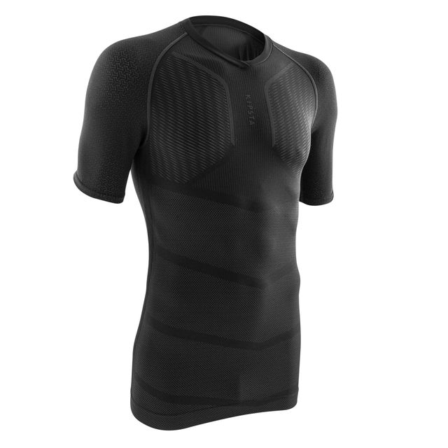 Buy Kipsta By Decathlon Men's Football Short Sleeve Compression Base ...