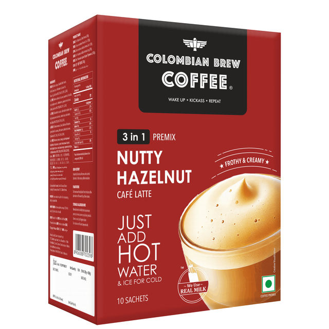 Buy Colombian Brew Hazelnut Coffee Premix at ₹240 | Instant Online ...