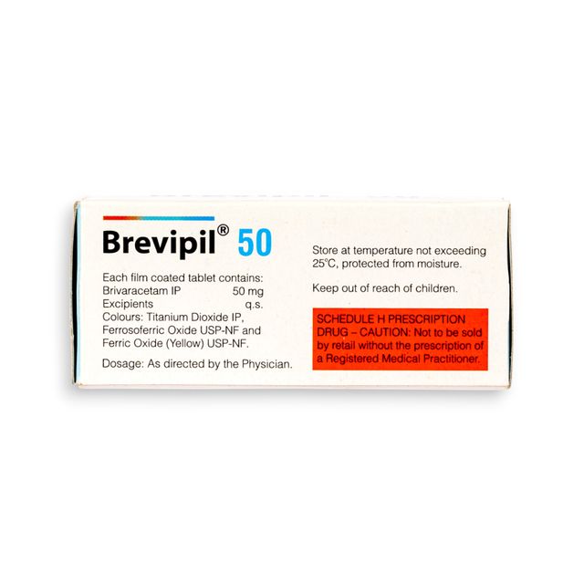 Buy Brevipil 50 Tablet at ₹194 | Instant Online Delivery | Zepto