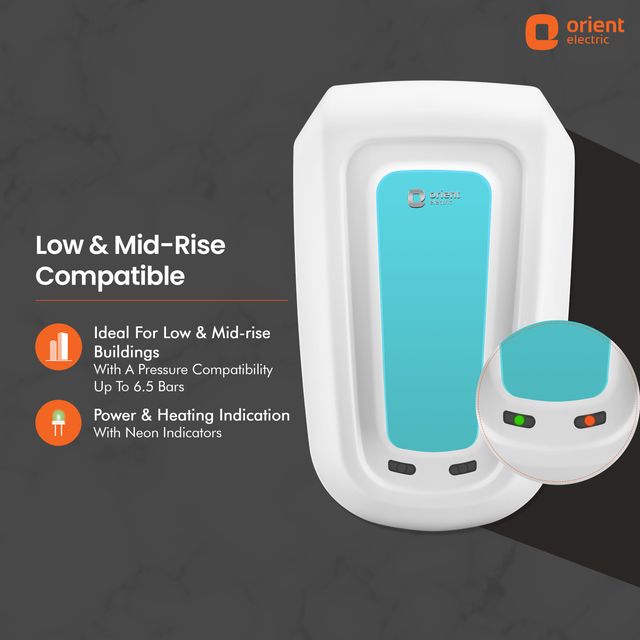 Buy Orient Electric Rapidus 5.5L Instant Water heater |5 years Warranty|White Online - Price ...