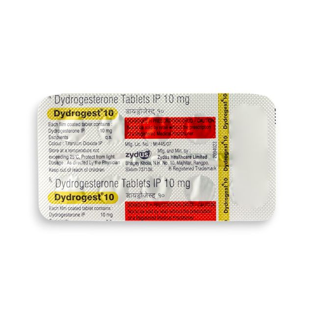 Buy Dydrogest Tablet Online - Price @ ₹559 | Instant Delivery | Zepto