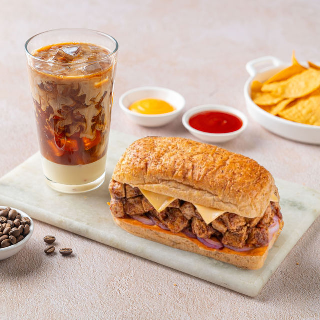 Buy Paneer Tikka Sandwich & Vietnamese Cold Coffee Combo Online - Price ...