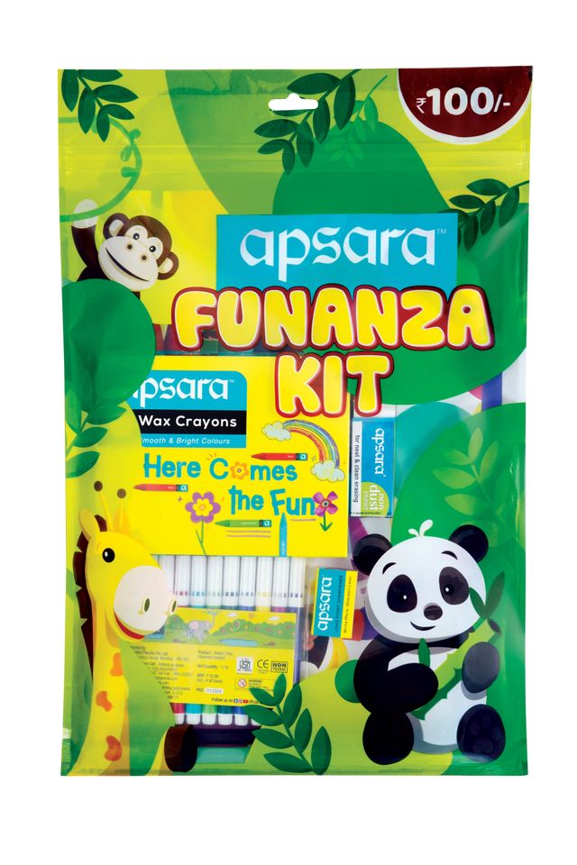 Buy Apsara Funanza Kit, Drawing And Art Kit For Kids And Gifting Online ...